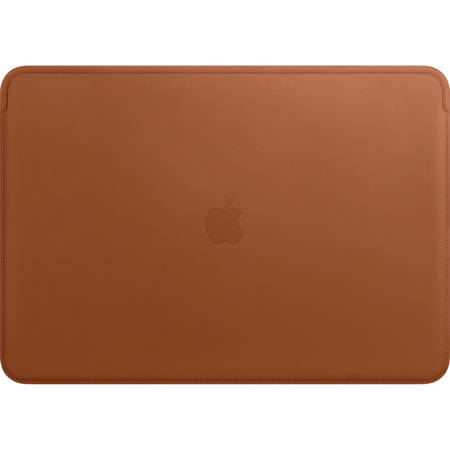 Apple Leather Sleeve for 15" MacBook Pro, Saddle Brown - Adorama
