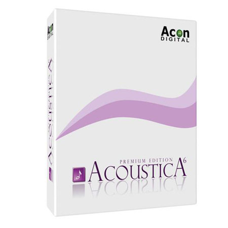 Acon Digital Acoustica Premium Edition 6 8-ch Audio Editor Software ...