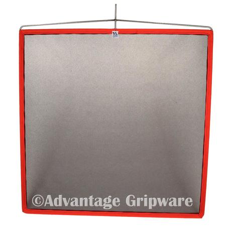 Advantage Gripware 48x48" Double Net - Black / Stainless Steel Frame