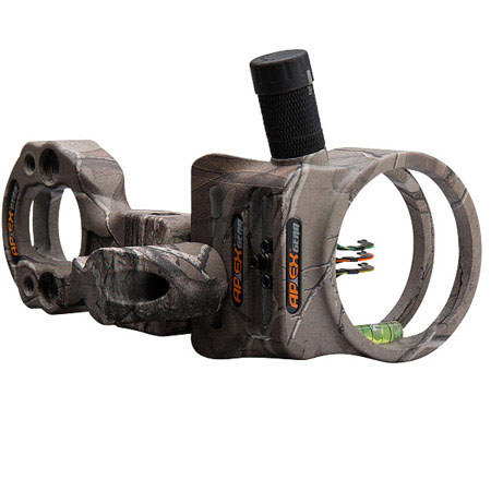 Apex Gear Tundra Bow Sight with Light, 3 Pin (3x.019 dia.), XTR