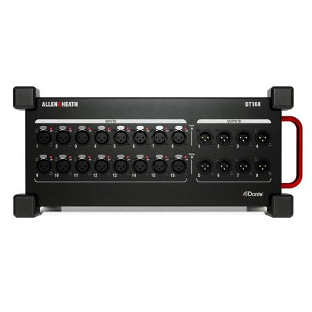 Allen & Heath DT168 16x8 Dante/AES67 Audio I/O Expander AH-DT168