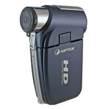 Aiptek A-HD 720P SDHC Card Camcorder, 2x D-Zoom, Blue - Adorama