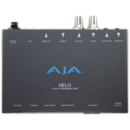 USED AJA HELO H.264 Streamer and Recorder - SKU#1636522 - Adorama