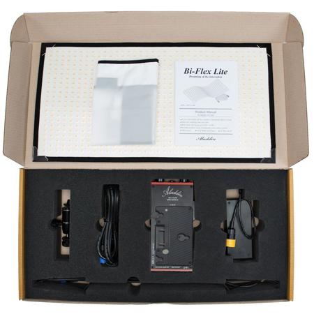 Aladdin Bi-Flex 2 Bi-Color LED Panel Kit with Gold Mount - Adorama