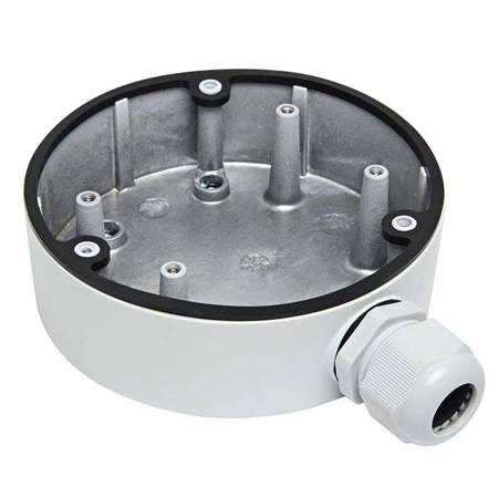 Alibi Round Junction Box for Dome Security Cameras, White - Adorama