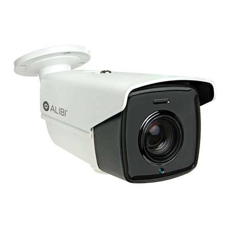 Alibi 2.1MP 1080p HD-TVI/CVBS WDR Outdoor TDR Bullet Security Camera, White