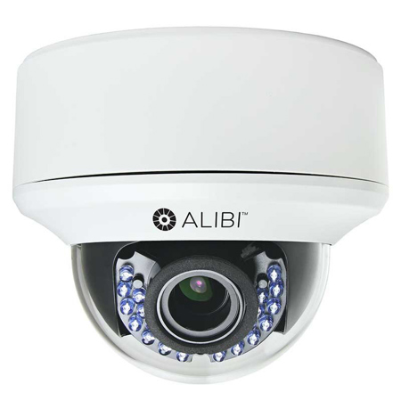 Alibi 2.1MP Day/Night 1080p HD-TVI WDR Dome Camera with 130' IR ...