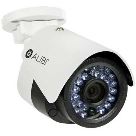 Alibi 2.1MP WDR Outdoor True Day & Night Bullet IP Security Camera, White