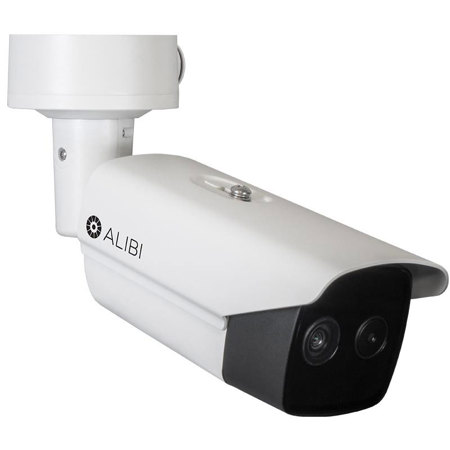 Alibi ALI-NT4002R 2MP Dual Lens Thermal D/N IP Turret Camera, 6.2 & 6mm ...