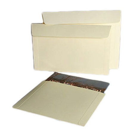 Archival Methods 11.5x9.5" Open Long Side Flap Envelopes, 25-Pack 21119