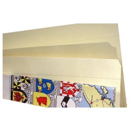 Archival Methods File Folders,Letter Size 9-5/8x11-3/4",Full 1" Top Tab ...