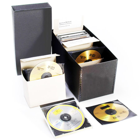 Archival Methods CD/DVD Caddies, 3 Pack 04-553 - Adorama