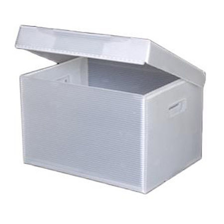 Archival Methods Flip-Top Coroplast Record Box, 3 Pack - Adorama