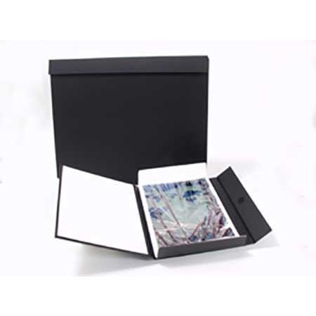 Archival Methods Print Folio with White Acid-Free Paper Lining, 20.25 x ...