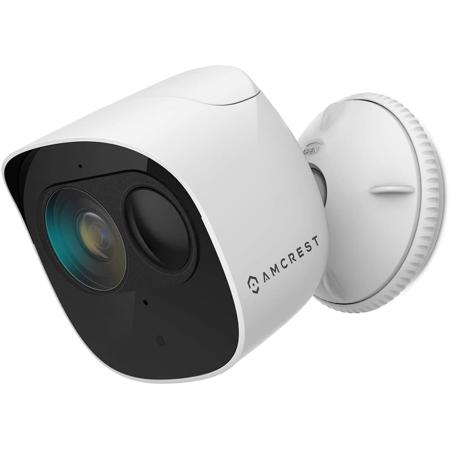 Amcrest SmartHome 1080p 2MP Indoor/Outdoor Wireless Battery Camera, White