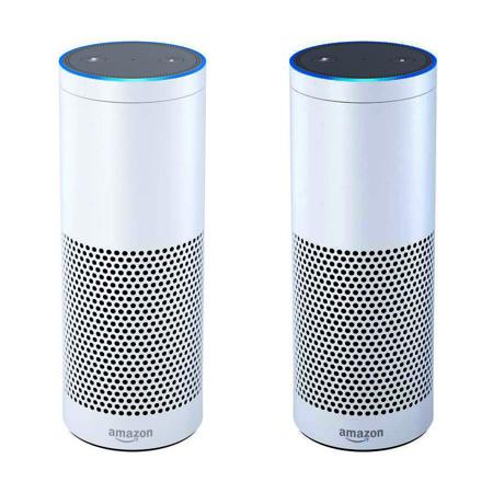 Amazon 2x Echo Wireless Speaker, White - Adorama