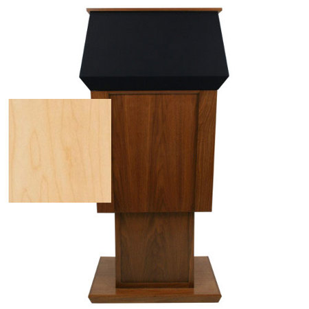 AmpliVox SN3040A Patriot Lectern without Sound System, Maple - Adorama