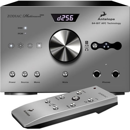 Antelope Audio Zodiac Platinum DSD256 Upsampling D/A Converter with ...