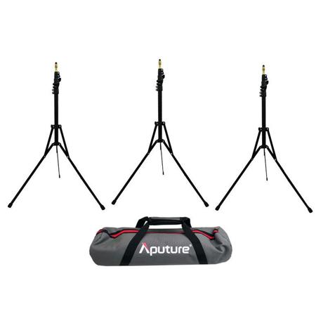 Aputure Compact mini20 Light Stand Kit, 7 lbs Capacity, 3-Pack