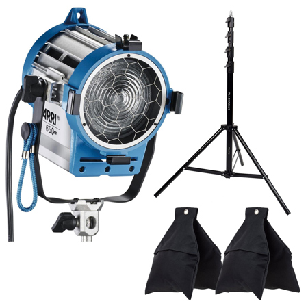 ARRI Junior Series 650 Plus Tungsten Portable Fresnel, with Stand and ...