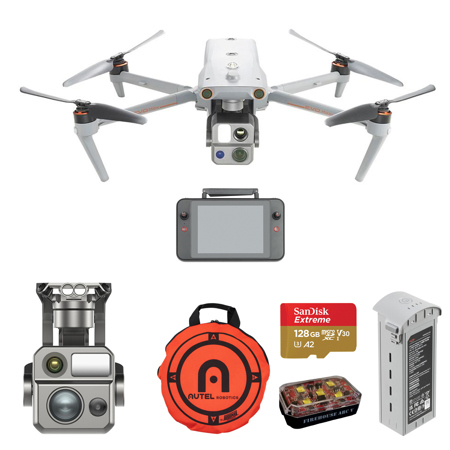 Autel Robotics EVO Max 4T 8K Drone w/Smart Controller V3,EVO MAX 4N Cam ...