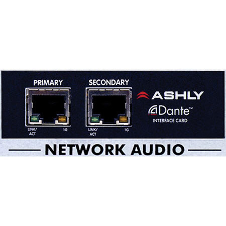 Ashly Dante Network Audio Interface Input Option Card for nXe/nXp ...