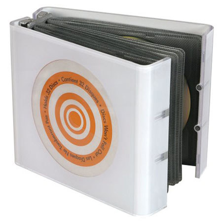 Allsop Cupertino Disc Album for 32 Discs 29246 - Adorama