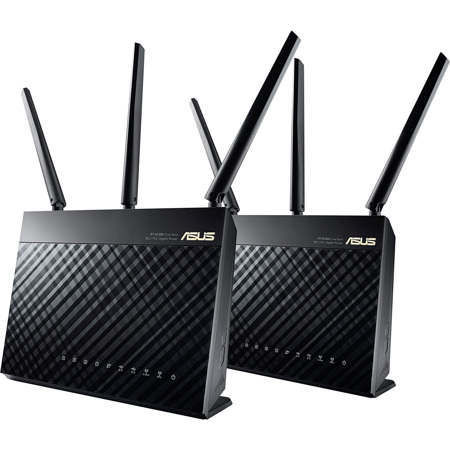 ASUS AC1900 Dual-Band Wi-Fi Wireless Router, 2-Pack - Adorama