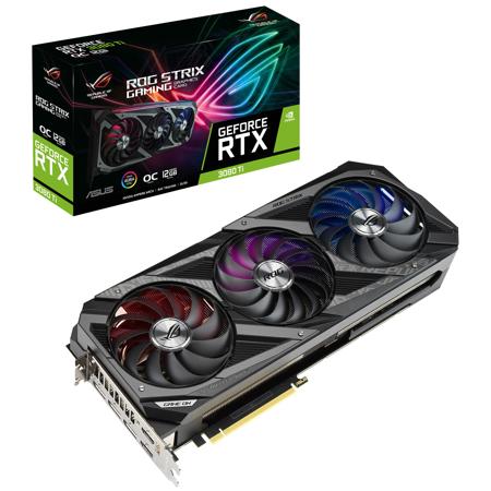 ASUS ROG Strix NVIDIA GeForce RTX 3080 Ti OC Edition 12GB GDDR6X ...