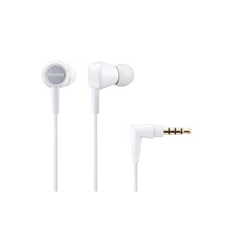 Astell&Kern iRiver ICP-AT1000 Earphone with Inline Microphone, White