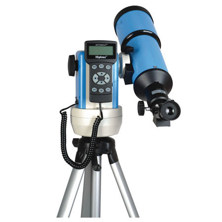 iOptron SmartStar-R80 80mm Refractor Telescope with GPS, Blue