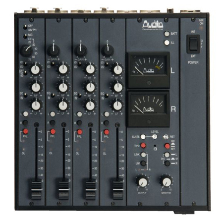 Audio Developments AD114 Miniature Edit Mixer, 6 In 2 Out, All Mic/Line ...