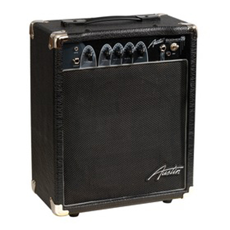 Austin AU-Boomer25 25 Watts Bass Guitar Amplifier with 10" Speaker