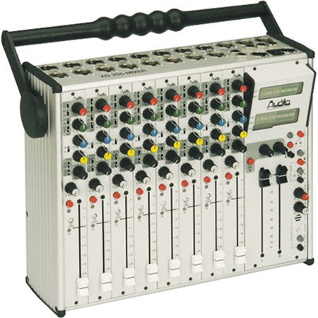 Audio Developments AD255 6 Inputs/2 Outputs Film Location Mixer, 2 AUX ...