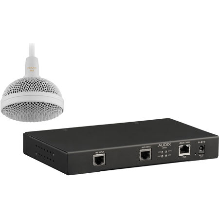 Audix M3DK Tri-Element Hanging Ceiling Mic Kit with DN43/AES67 ...