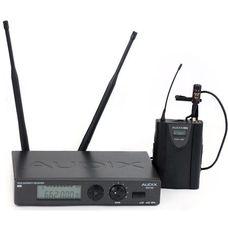 Audix RAD360 Wireless Bodypack System, ADX20i Condenser Mic, C Range ...