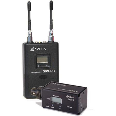 Azden 310XT UHF On-Camera Plug-in System - Adorama