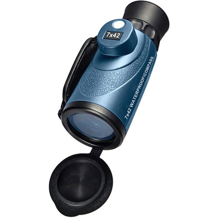 Barska 7x42 Water Proof Monocular with Internal Rangefinder and Compass