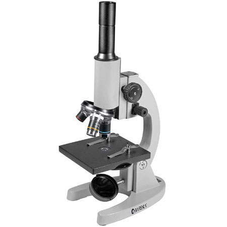 Barska 40x/100x/400x Monocular Microscope with Mirror - Adorama
