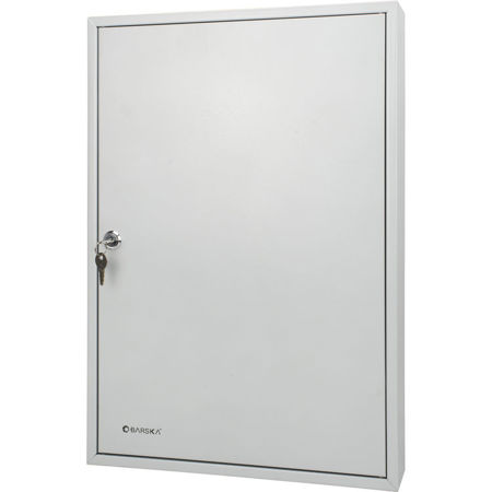 Barska 100 Position Key Cabinet with Key Lock, Gray - Adorama