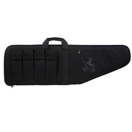 Bulldog Standard 35" Tactical Rifle Case with Colt Logo, Black