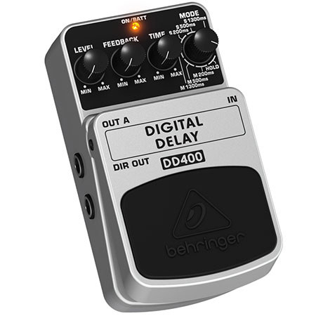 Behringer DD400 Digital Stereo Delay/Echo Effects Pedal - Adorama