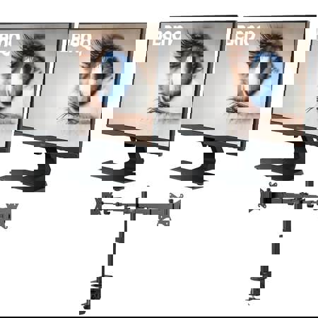 BenQ GW2480 23.8" 16:9 Full HD Stylish IPS Monitor 2-PACK + Dual ...