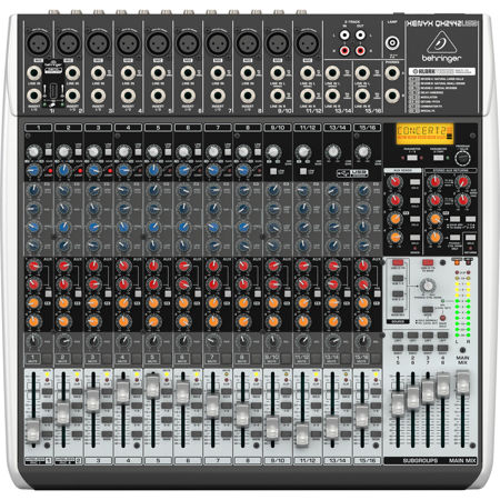 Used Behringer Xenyx QX2442USB Premium 24-Input 4/2-Bus Mixer with ...