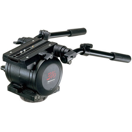 Manfrotto 3274 / 316 Heavy Duty Video Head with 100mm Ball Base ...