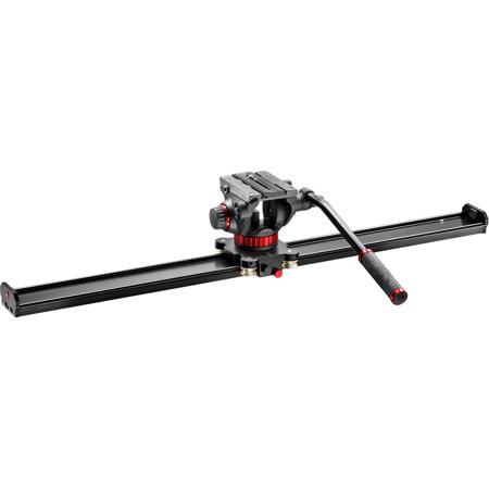 Manfrotto MVS100A Camera Slider 100cm with MVH502AH Head - Adorama