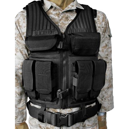 Blackhawk Omega Elite Tactical Vest #1, Black - Adorama