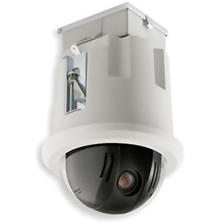 Bosch AutoDome 200 PTZ 18x Color IP In-Ceiling Camera, NTSC, Clear Bubble