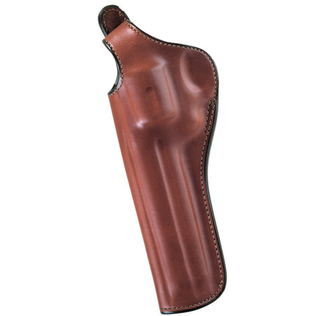 Bianchi 111 Left Hand Cyclone Belt Revolver Holster, 6" Barrel, Tan Leather