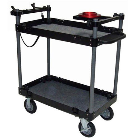 Backstage Mini Flight Case Cart with Wheels, Aluminum - Adorama